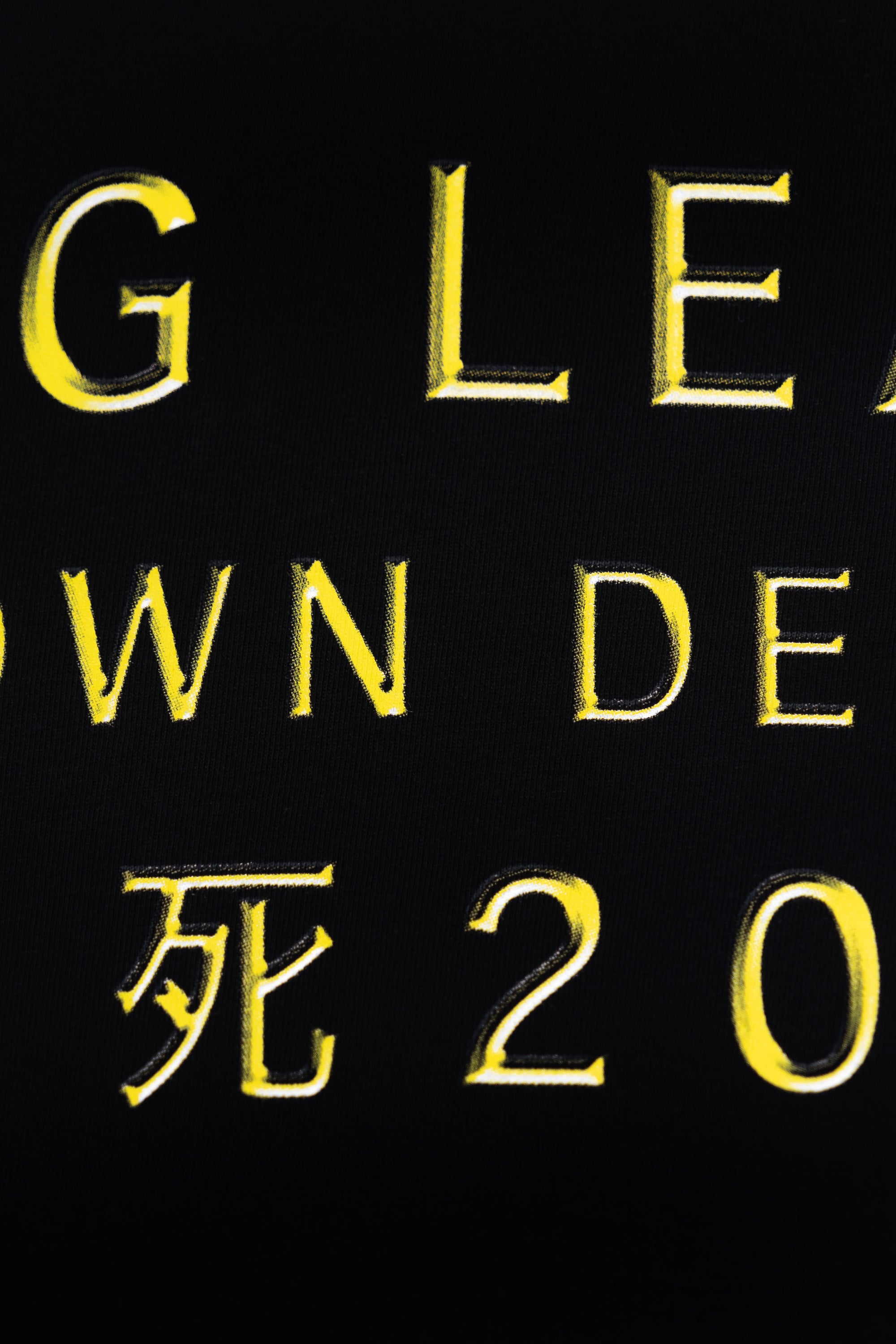 UNKNOWN DEATH T-SHIRT (BLACK) – Yung Lean & Sad Boys Official ...